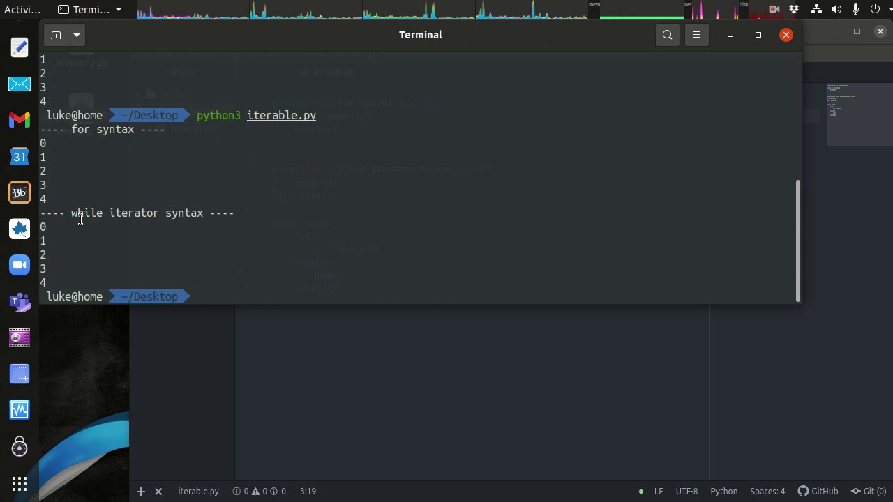 Python 3 - The Range Function and Iteration
