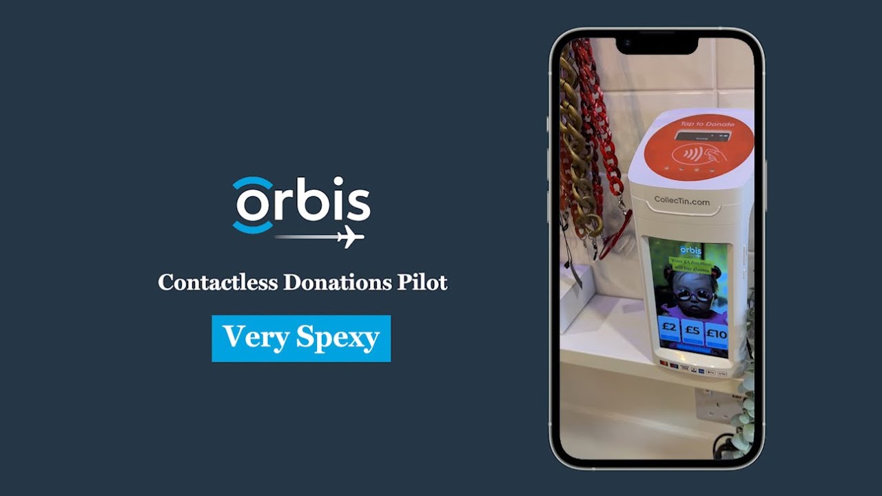 Contactless Donations Pilot | Orbis