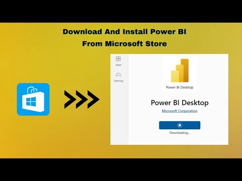 Download Power BI From Microsoft Store | Install Power BI