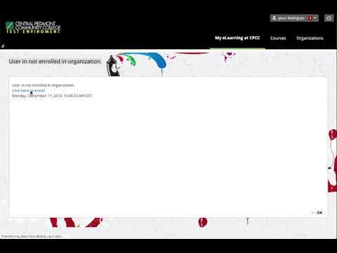 Central Piedmont Online Learning Intro