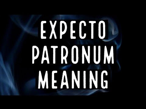 Expecto Patronum Meaning | What Does Expecto Patronum Mean