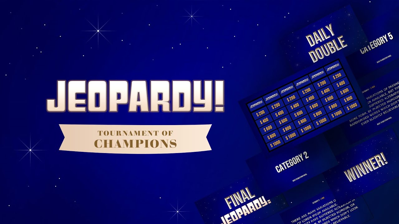 Download Free Jeopardy PowerPoint Template