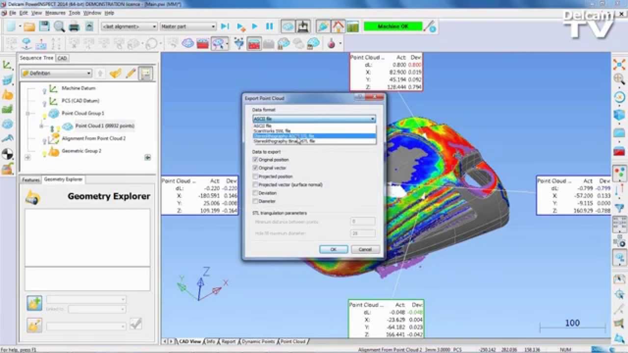 PowerINSPECT Overview - Laser Scanning