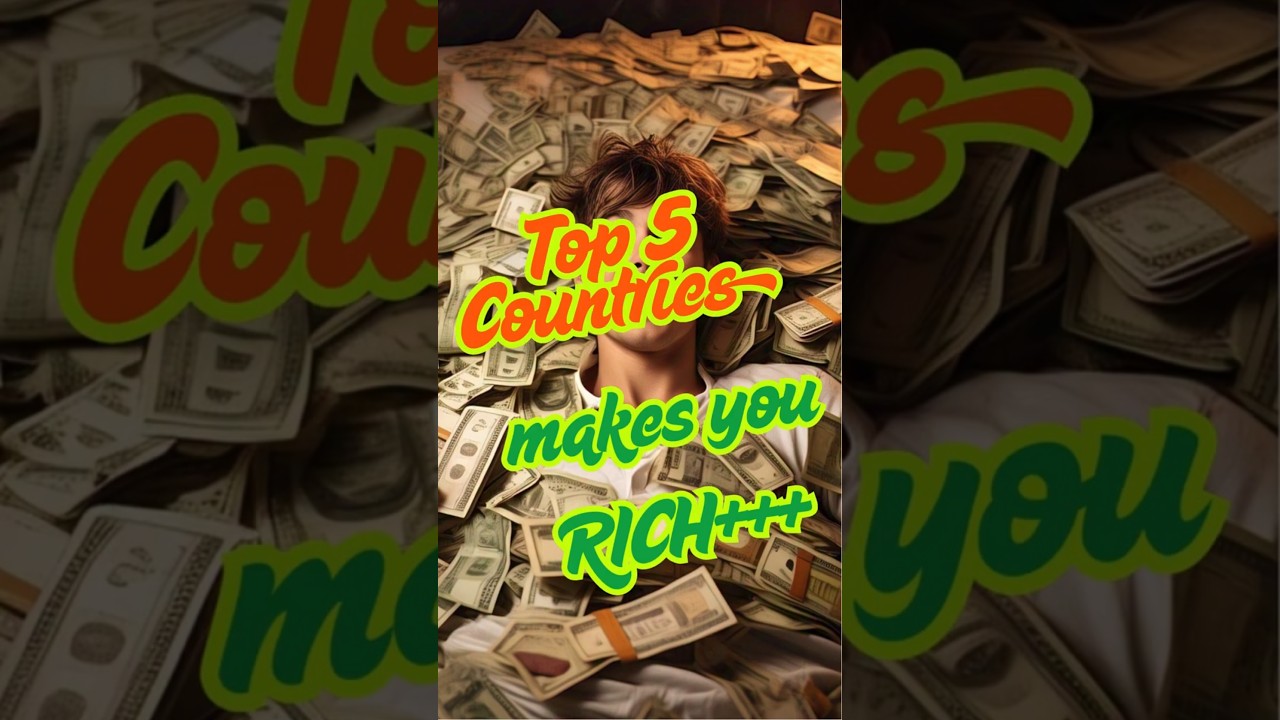 🚀Top 5 Countries will make you Rich!🚀