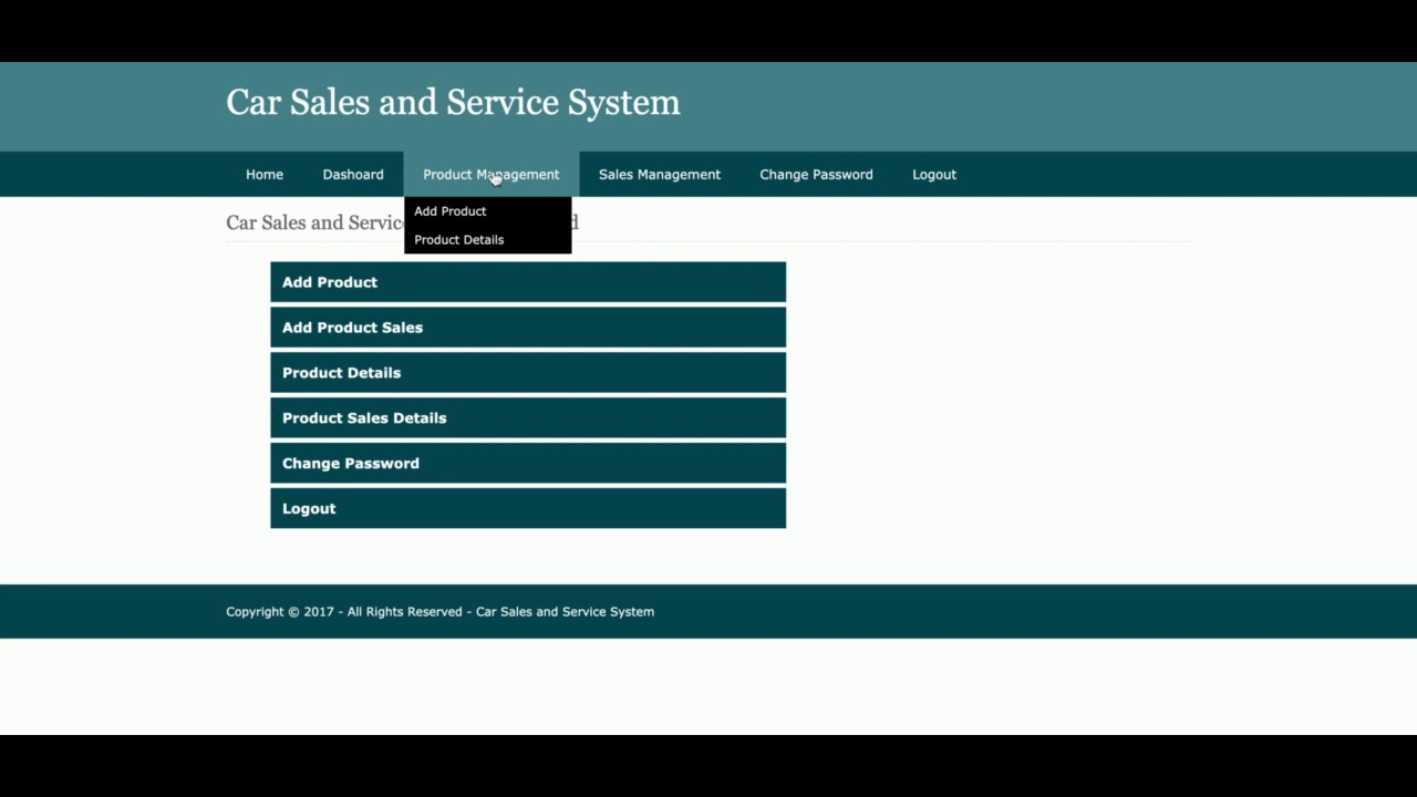 Python Django And MySQL Project on Car Sales And Service System