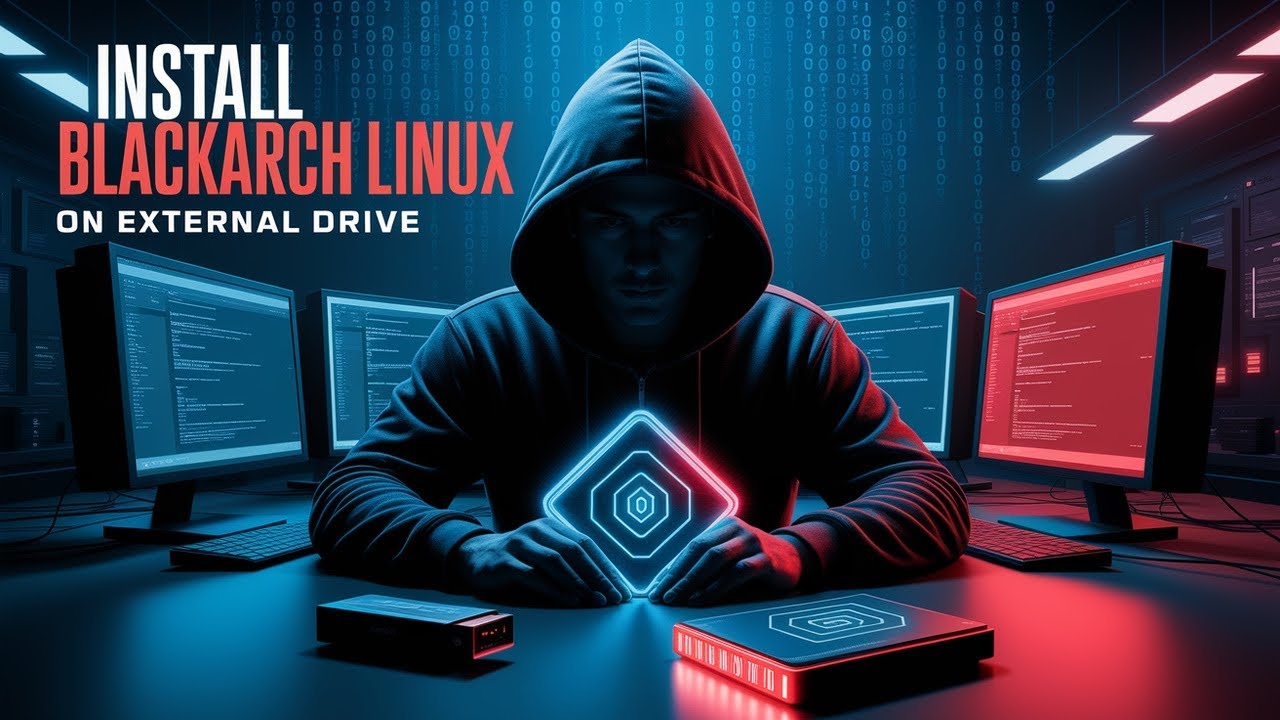 Install BlackArch Linux on USB or External Drive Portable Hacking Power!