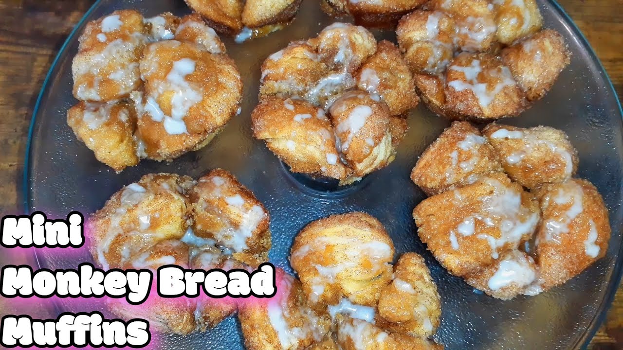 Delicious Mini Monkey Bread Muffins, Quick & Easy Recipe