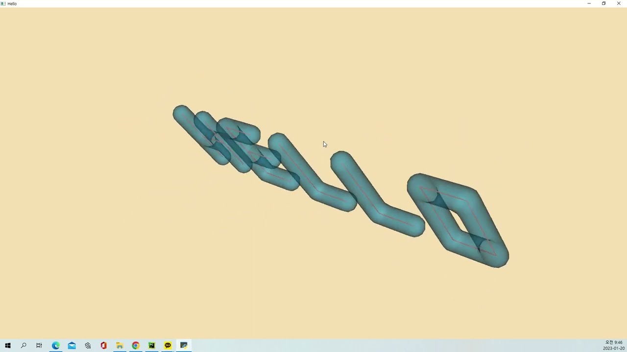 VTK Python Example - Hello