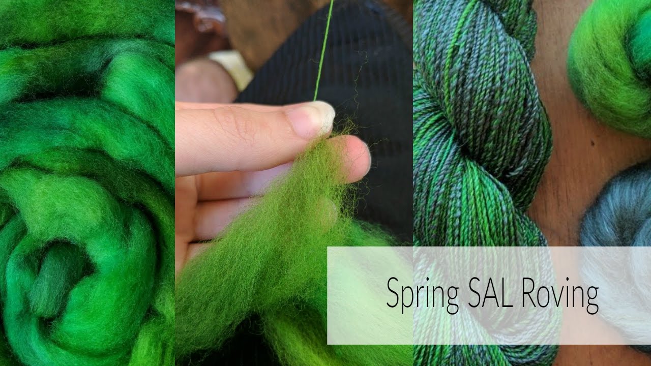Spring SPIN-Along: Spinning Falkland Roving