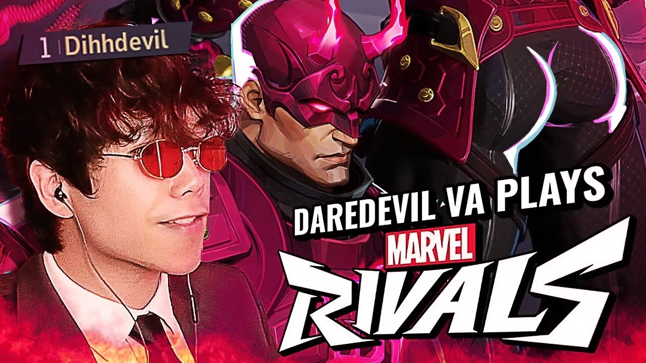 Daredevil VOICE ACTOR Plays MARVEL RIVALS