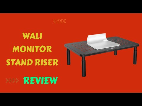 WALI Monitor Stand Riser: Elevate Your Workspace | Review