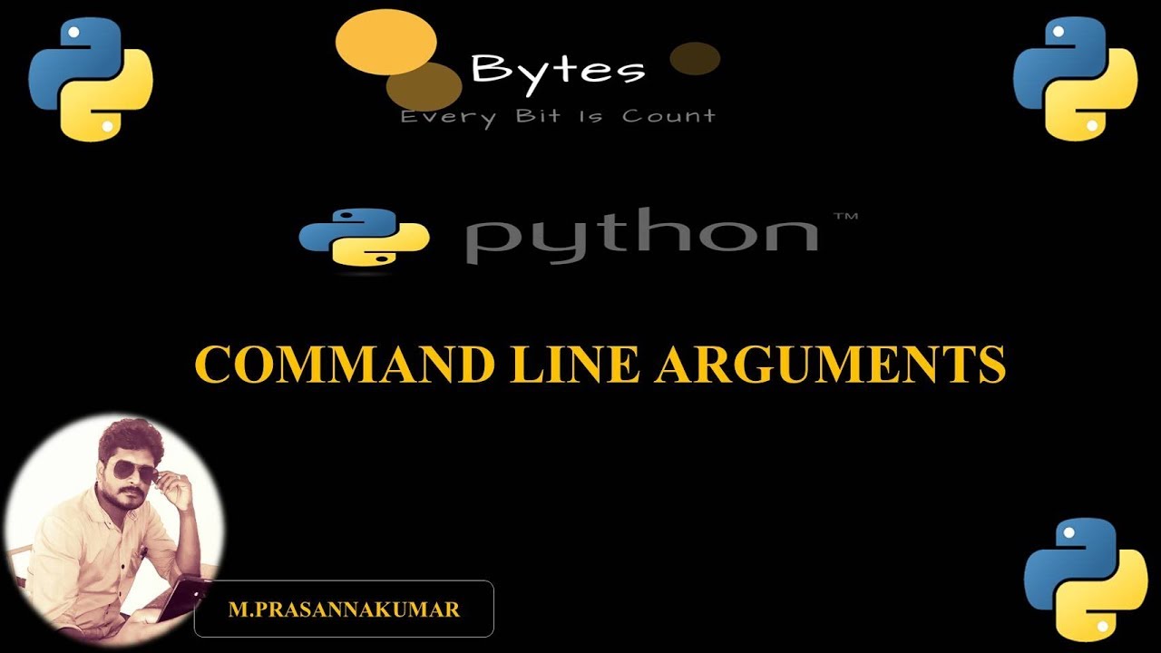 Command Line Arguments | Word Count | Python Tutorial for Beginners