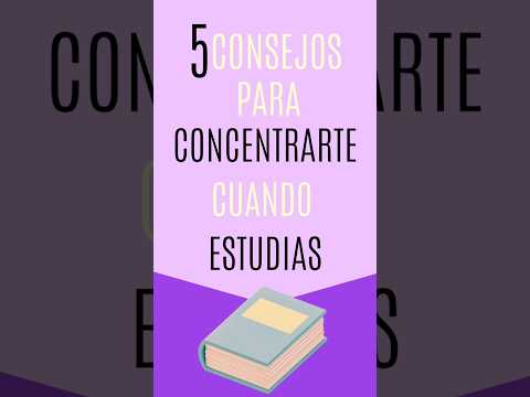 Los 5 mejores consejos para estudiar #psicologia #autoconocimiento