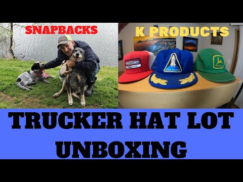 Trucker Hat Unboxing! John Deere and NASA with Scrambled Eggs