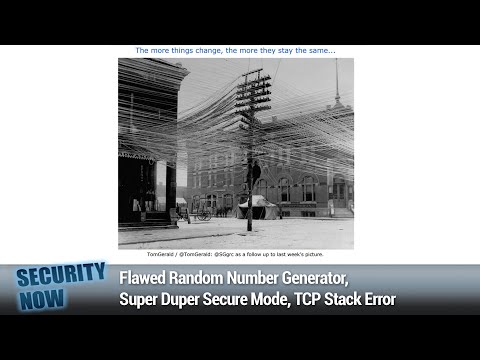 Apple’s CSAM Mistake - Flawed Random Number Generator, Super Duper Secure Mode, TCP Stack Error