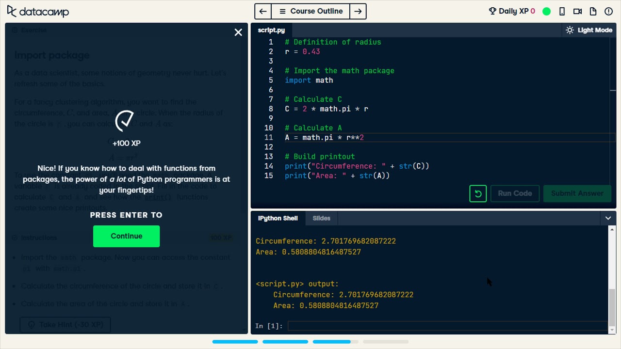 Learning Python Packages with Data Camp (Part 6)