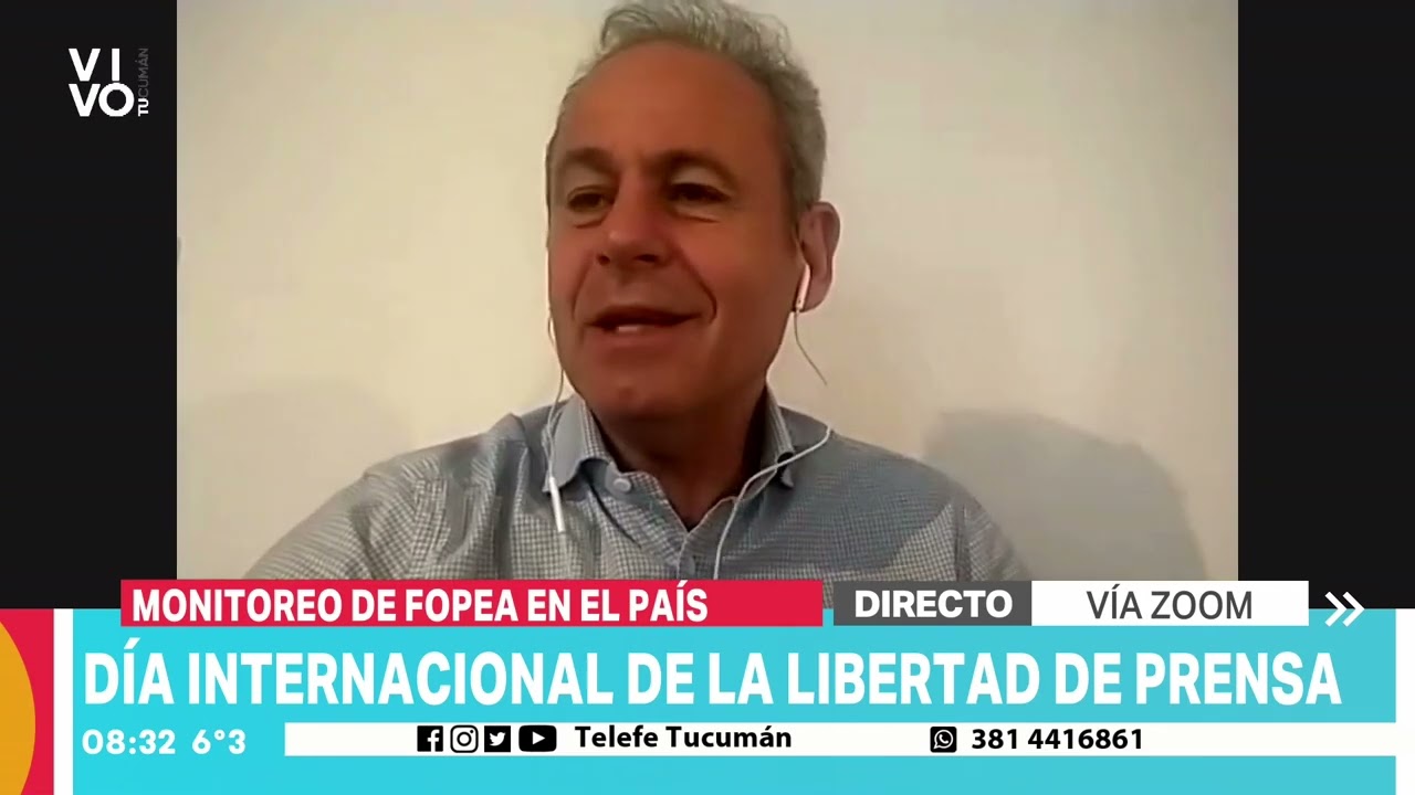 Día de la Libertad de Expresión: “Sin periodismo de calidad y profesional no hay democracia”
