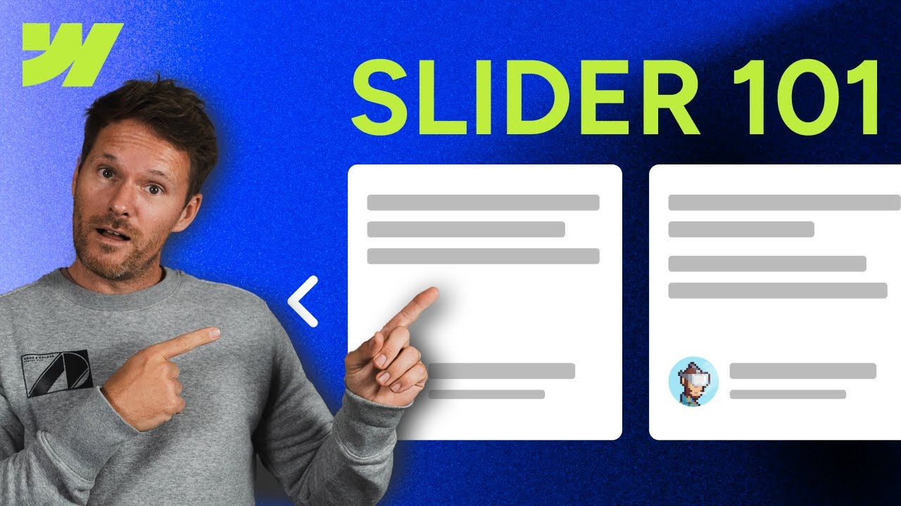 Master Webflow Sliders - Beginners Tutorial [Easy Nocode Solution]
