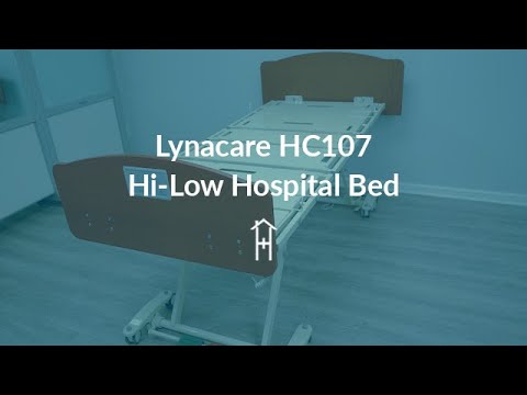 Lynacare HC107 Hi-Low Hospital Bed