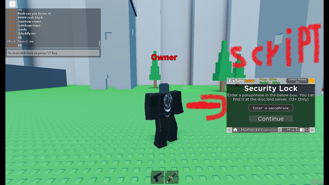 How To Get ExSer Scripts (NEW SCRIPT!)
