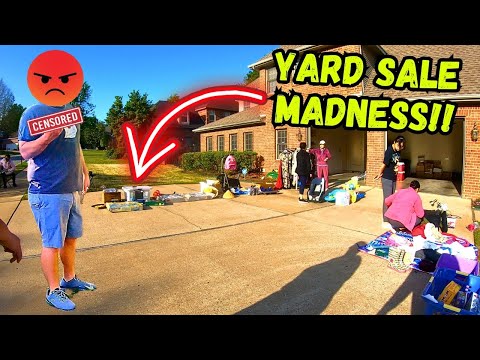 Treasures And TROULBED Family Yard Sale!!