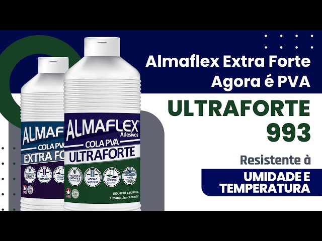 Cola Almaflex PVA Ultraforte 400g | Madeiras Yervant