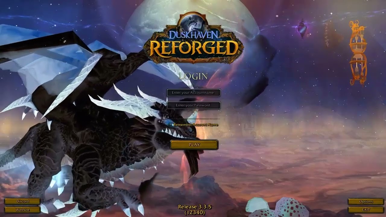 Duskhaven Reforged - Login Screen & Soundtrack