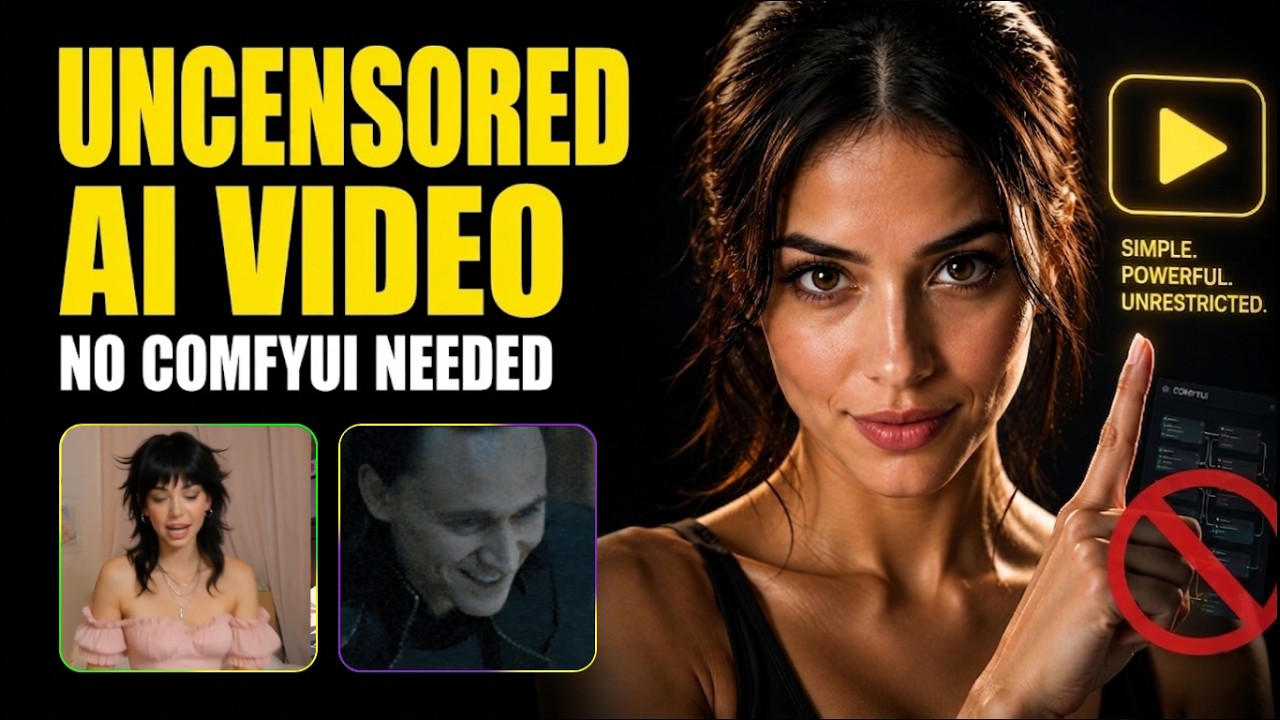 UNCENSORED LTX2.3 Is HERE! Generate AI Videos Locally Without ComfyUI