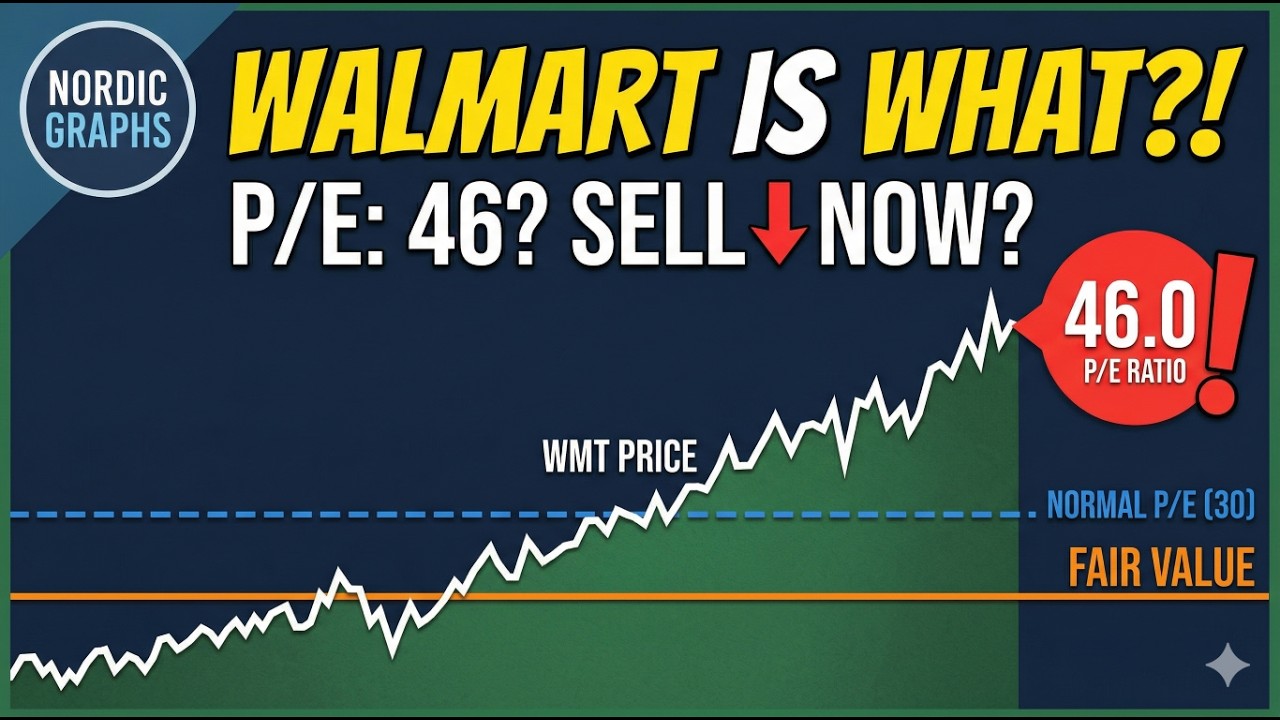 Is Walmart Overvalued? 📈 Analyzing WMT with Nordic Graphs