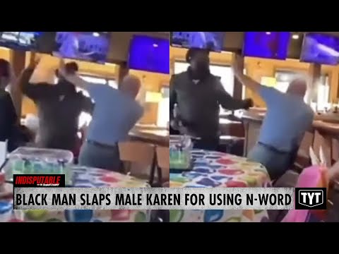 Black Man Slaps Male Karen For Using N-Word