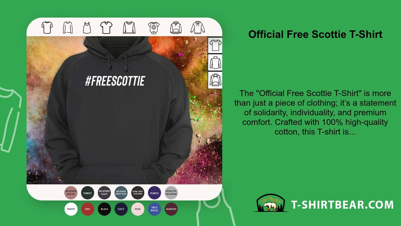 Official Free Scottie T-Shirt