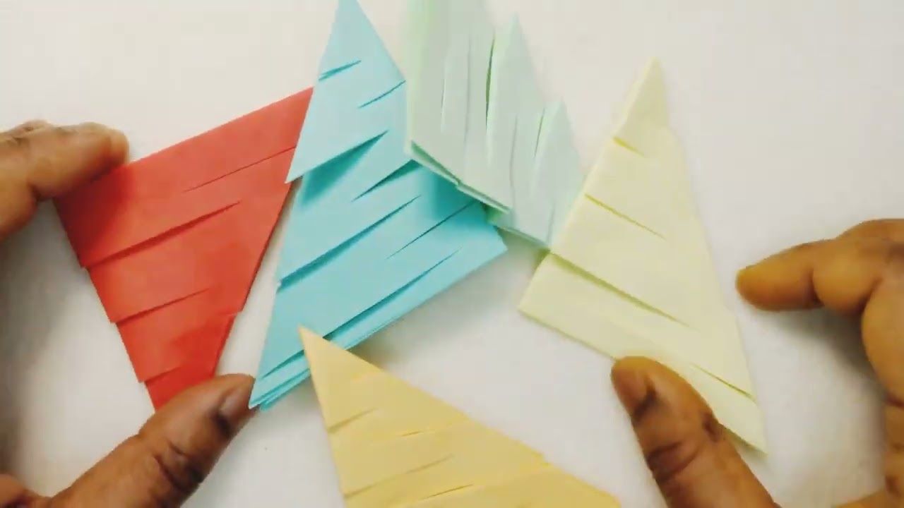 Paper garland for decorations | Parties | easy paper cutting | paper design #diy  #craft #design