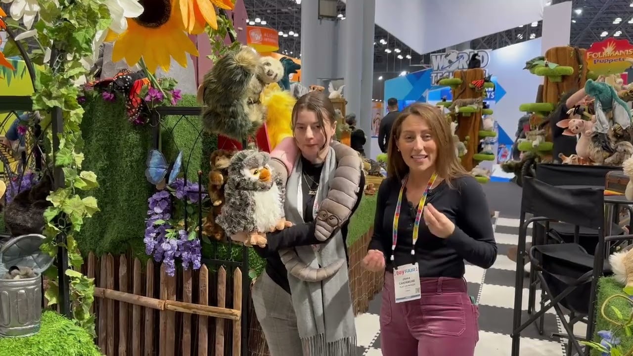 Wise Owl and more friends with Folkmanis Puppets