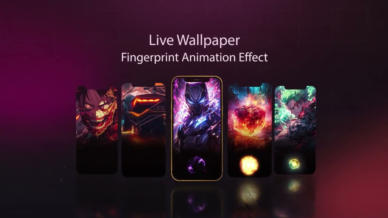Fingerprint Animation Live App