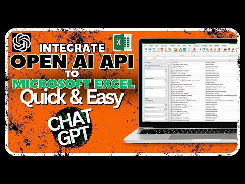 How To Integrate OpenAI API To Microsoft Excel | Quick & Easy (ChatGPT)