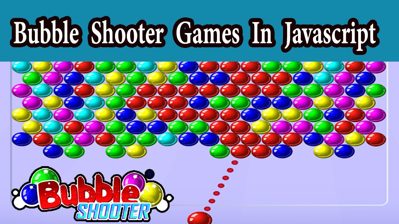 Bubble Shooter Games with source code in Javascript | Javascript project with source code