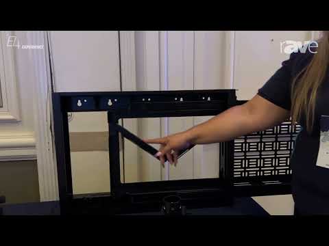 E4 Experience: B-Tech AV Mounts Shows Flat Screen Wall Mount With Slide-Out AV Storage Tray