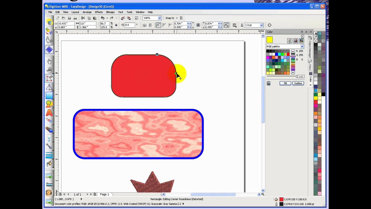 Digitizer MBX Tutorial - Vector and Reshape Tools