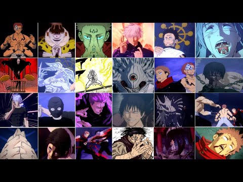 Jujutsu Kaisen Cursed Clash - All Domain Expansions