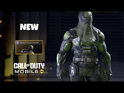 *NEW* Codename: Lazarus - Scrim Net Skin Gameplay in COD Mobile! | Milton37LiveCODM