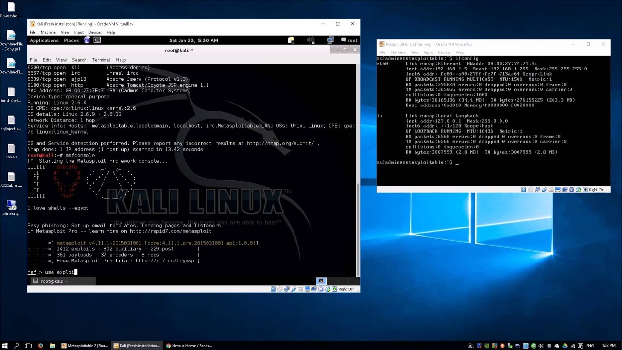 Simple Penetration Metasploitable 2 (Cybersecurity)