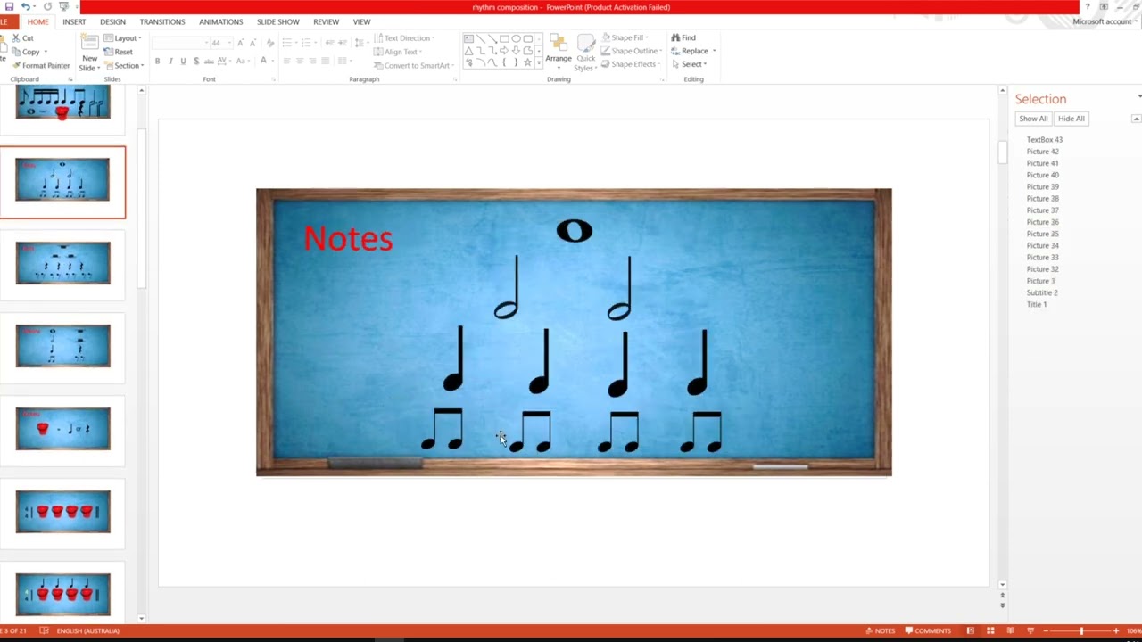 Rhythmic Composition Tutorial - Year 7 Comp Task