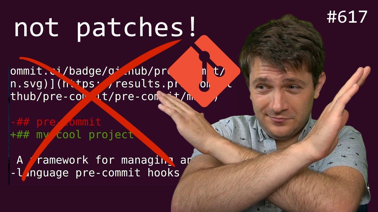 git is not a series of patches!