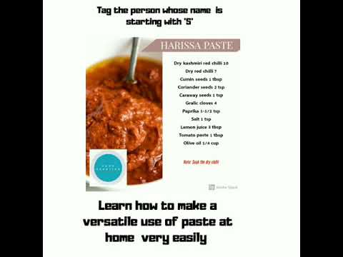 Harissa Paste