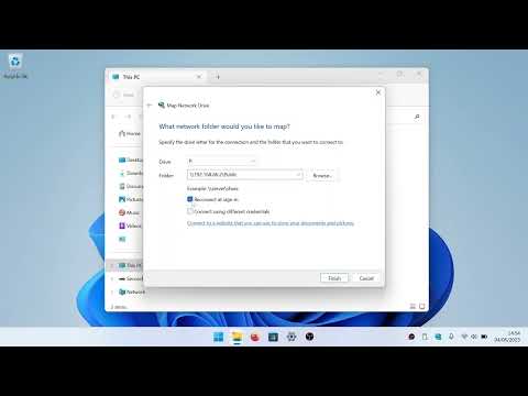 How to map a network drive in Windows 11