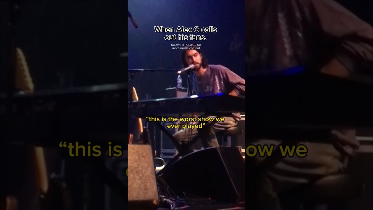 Would you cry if Alex G did this to you? #alexg #indiemusic #musicmemes