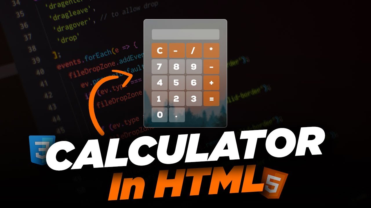 Build a Functional Calculator with HTML, CSS, and JavaScript - Step-by-Step Tutorial