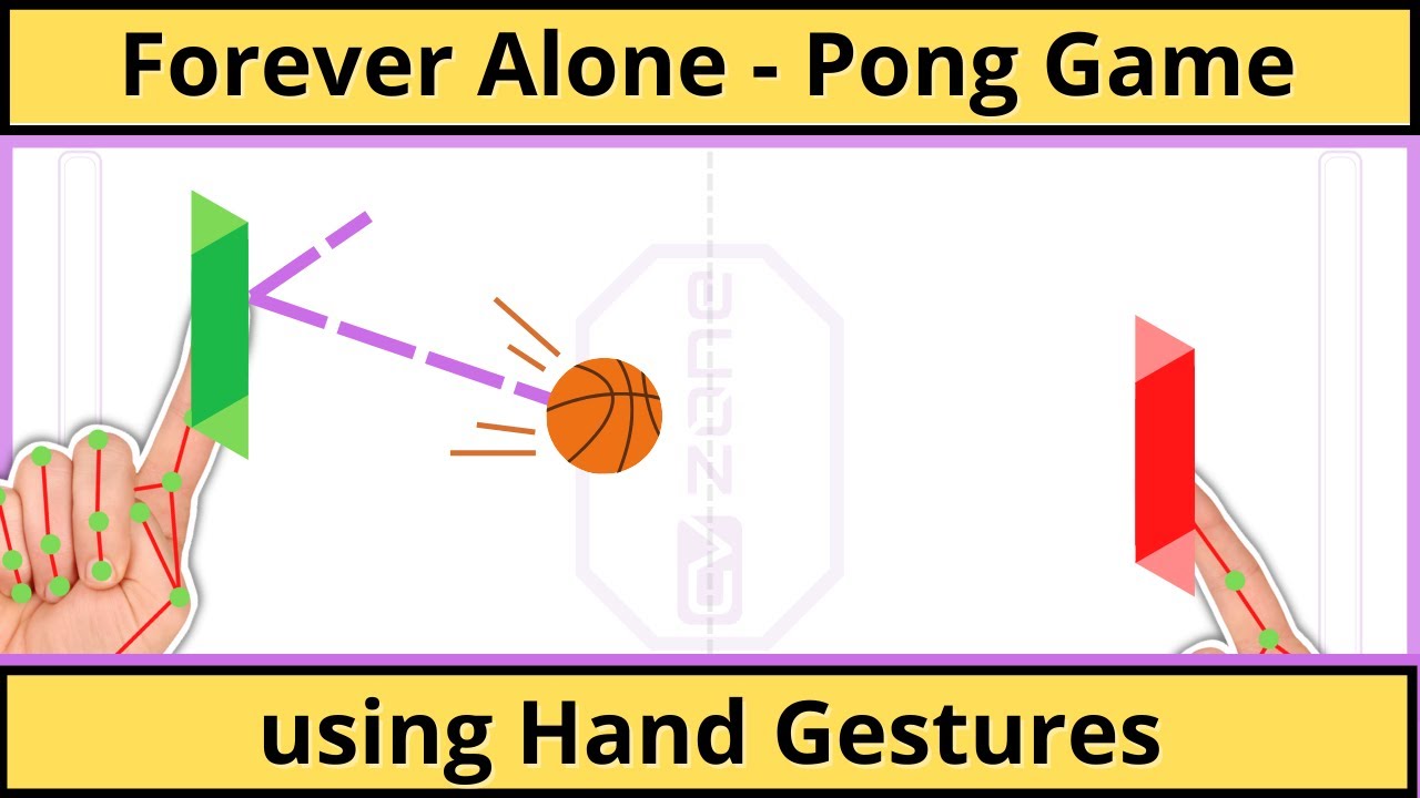 Pong Game using Hand Gestures | Computer Vision