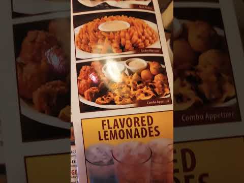 TEXAS ROADHOUSE FULL MENUS WITH ALL OF THE DRINKS!!!