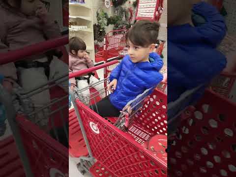 Target Trip with Awesome Shopping Cart.